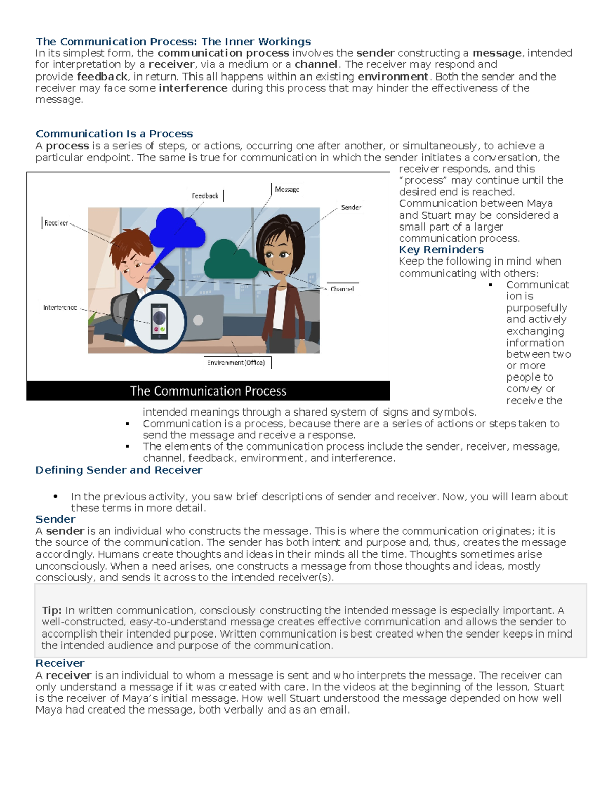 Communication Notes - C464 - WGU - Studocu