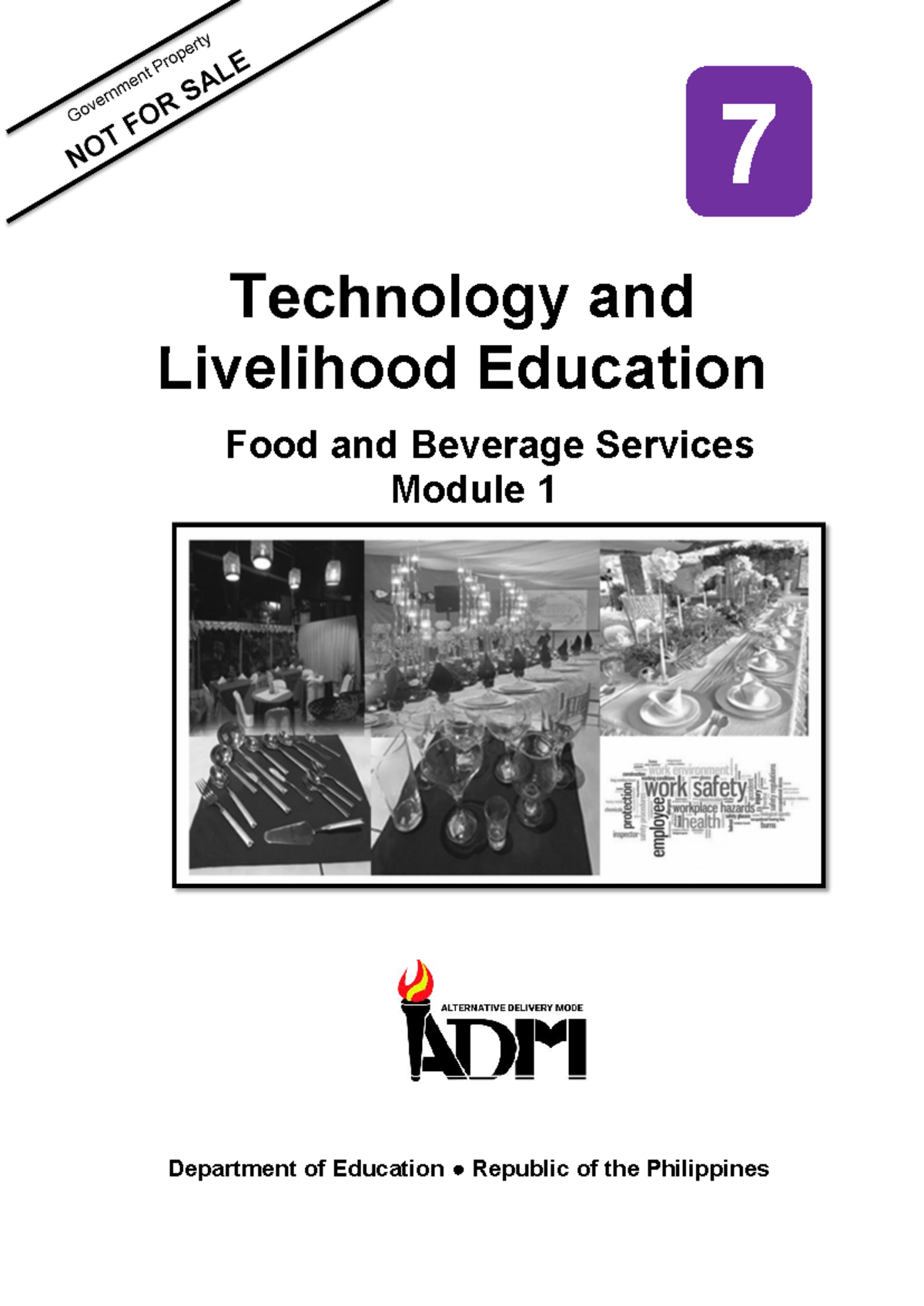 TLE7 HE FBS M1 v2 - Technology and Livelihood Education Food and ...