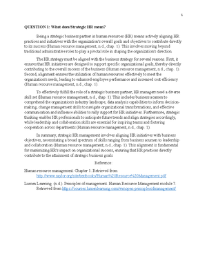 Data exercise 3 Assignment - Data exercise #3 Assignment University of Maryland Global Campus ...