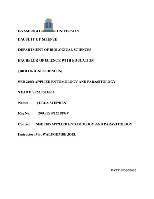 NON Probability Sampling Techniques - KYAMBOGO UNIVERSITY FACULTY OF ...