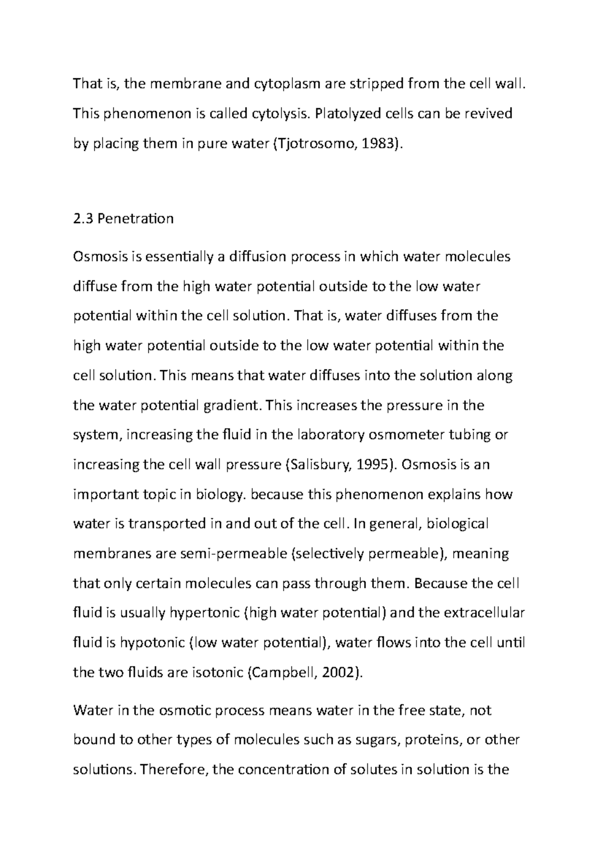 Diffusion plant - That is, the membrane and cytoplasm are stripped from ...