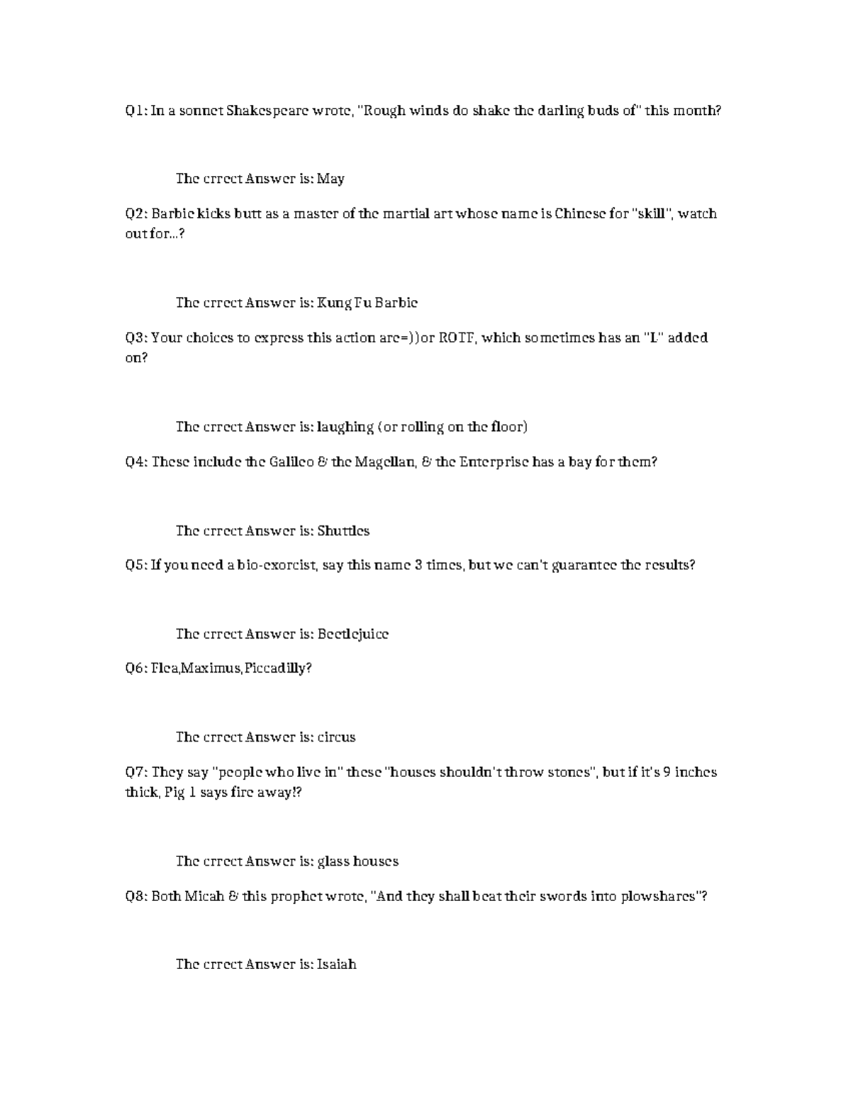 2 Notes for NQMZ - dldldld - Q1: In a sonnet Shakespeare wrote, "Rough ...
