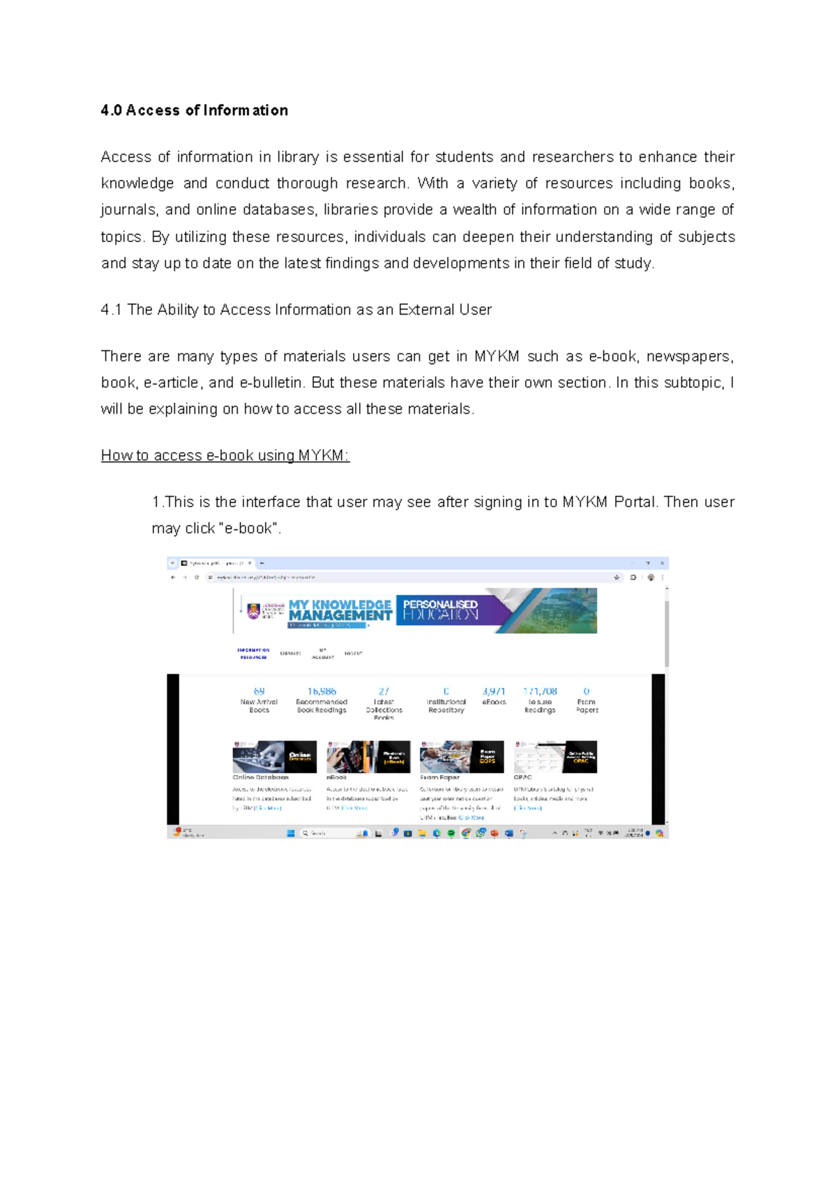 Access of Information - ub0u0 - 4 Access of Information Access of ...