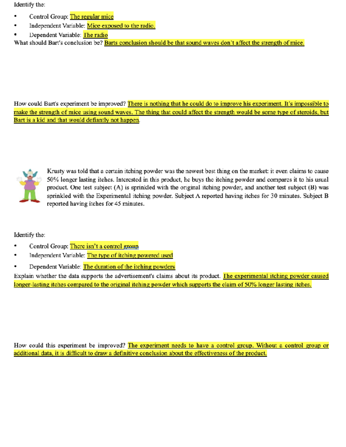 The Scientific Method - Studocu