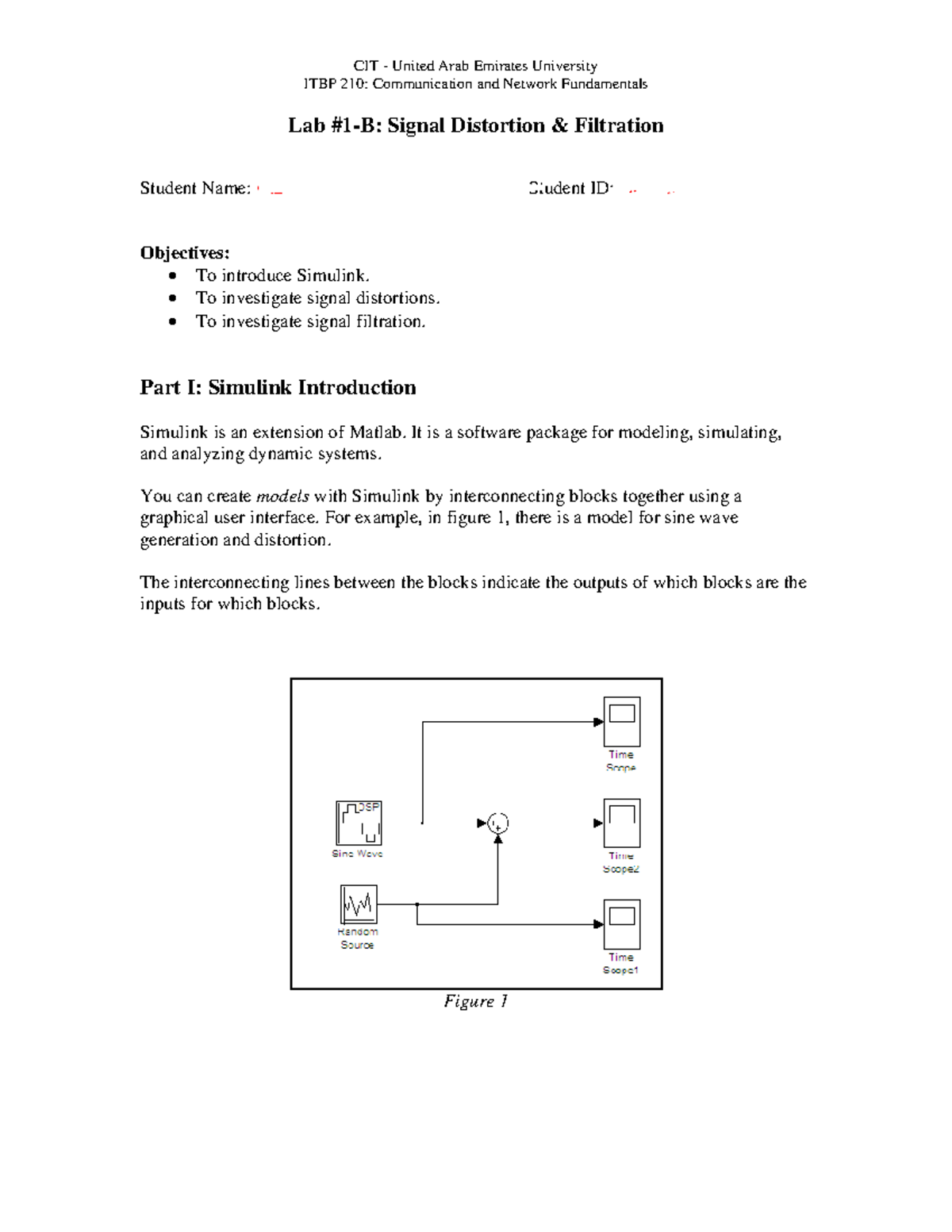 LAB2 - labs and some assignments - ITBP 210: Communication and Network Fundamentals Lab # 1 - B ...