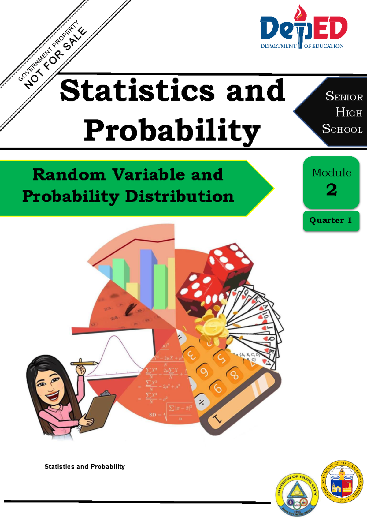 USCP MODULE 1-5 - ####### Statistics and Probability SENIOR HIGH SCHOOL ...