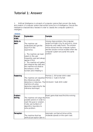 Tutorial 4 Answer - Q2 Q3 only - Question 2 Answer: (Nur Syahirah ...