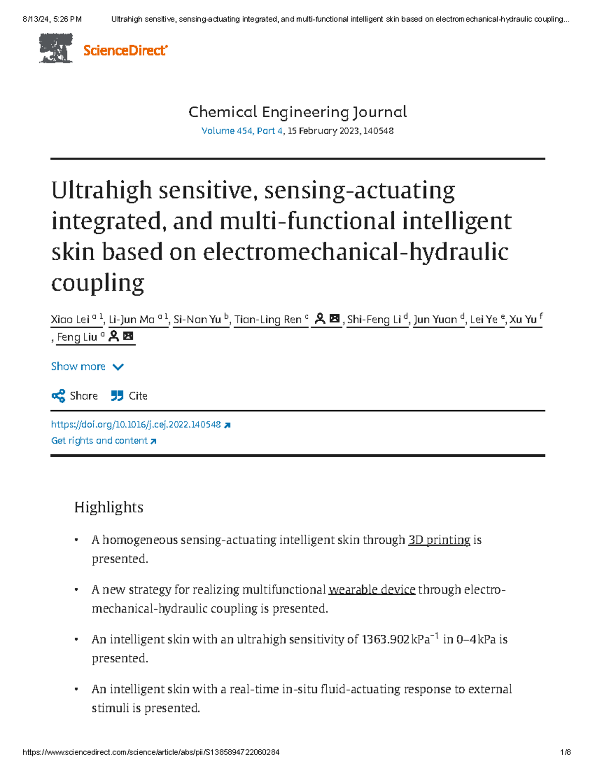 Smart Hydraulic - learn for new technology - Chemical Engineering ...
