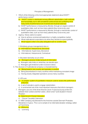 Principles Of Management - Principles of management 8th edition, david ...