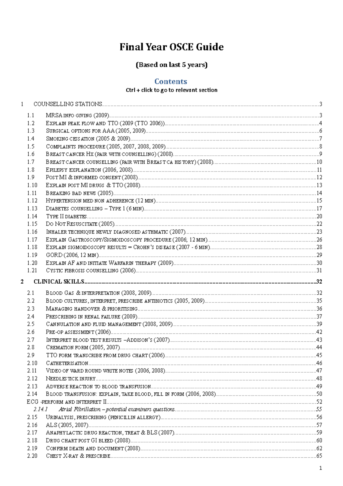 Exam 12 May Questions And Answers Final Year OSCE Guide Based On