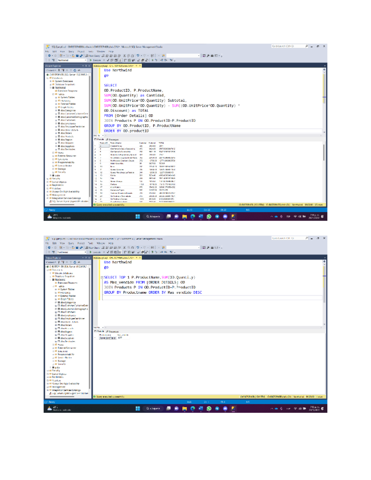 Ejercicio Join - Base de datos - Studocu