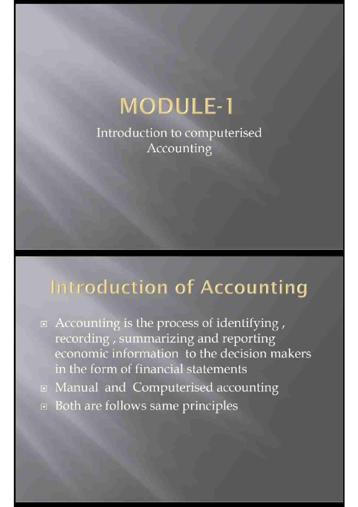 Tally erp 9 - Study metterial - Computerized accounting - Studocu