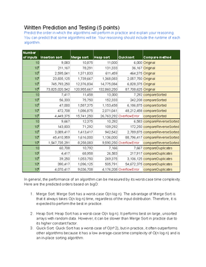 Hw1 - Homework 1 requirement - CS146-Section 3 Homework 1 Fall 22 Post Date: 8/31/2022 Due Date ...