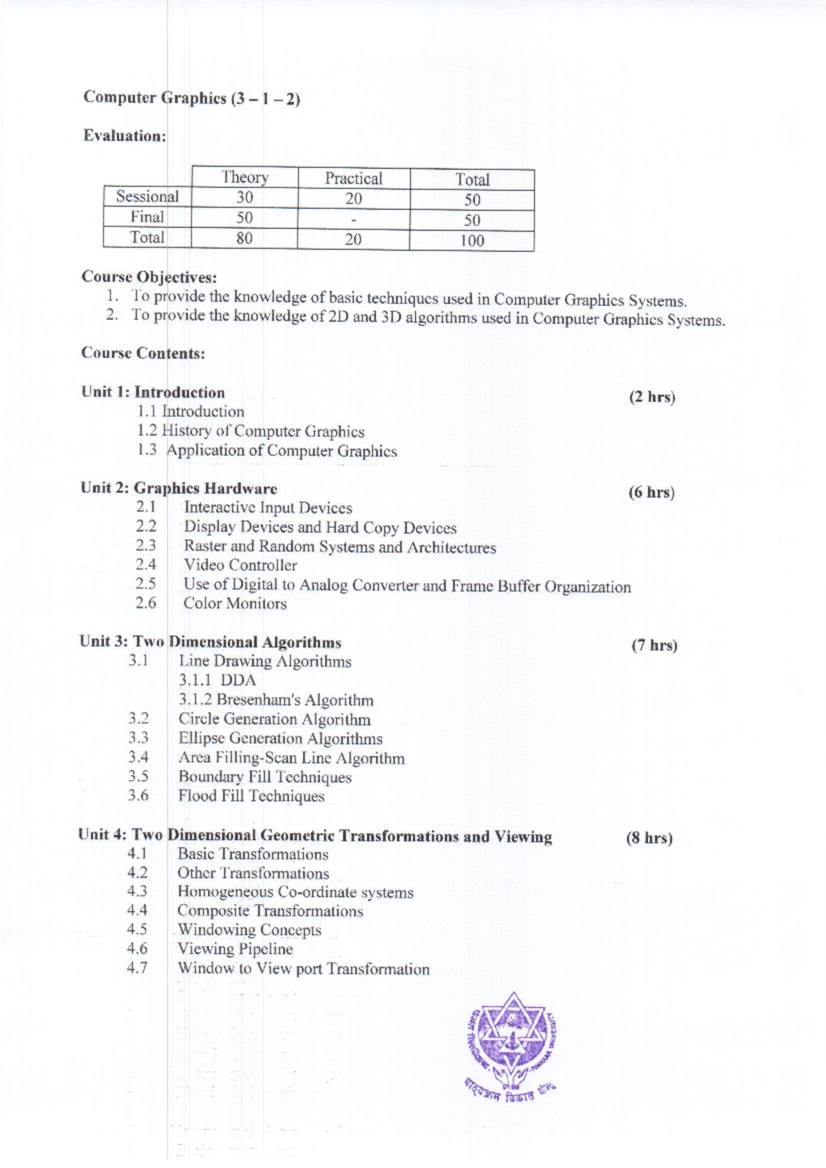 5th-semester - syllabus - 2nd sem new syllabus - Studocu