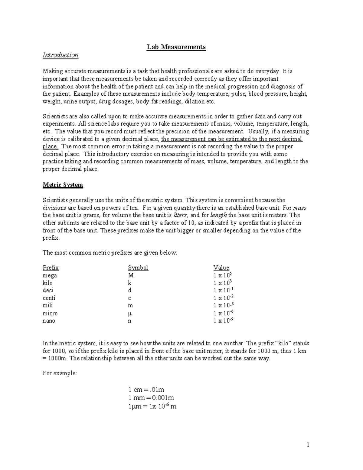 1 Measurement Lab sp17 - Need to do to pass the course - Lab ...
