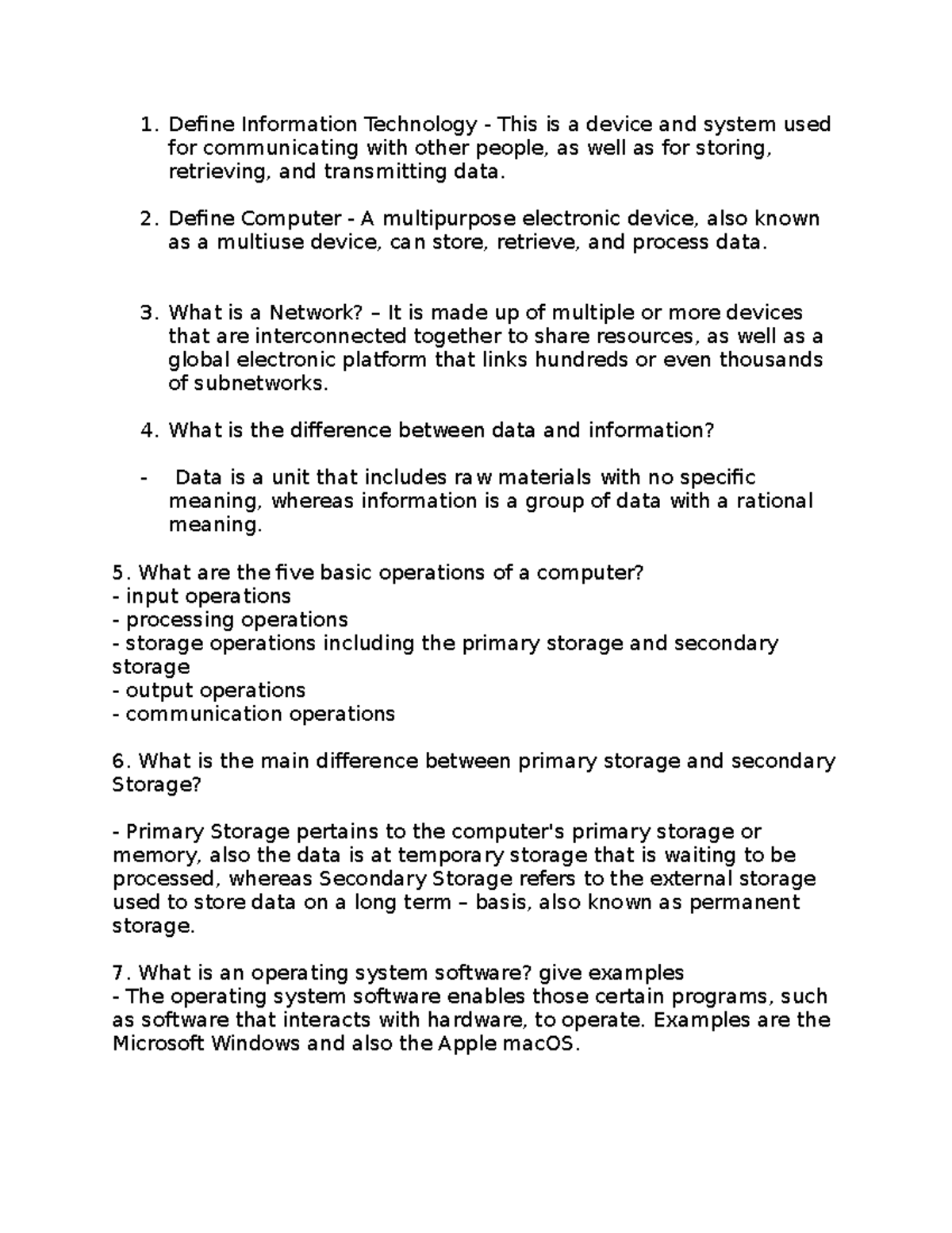 End of Discussion (Chap 1) - Management - Studocu