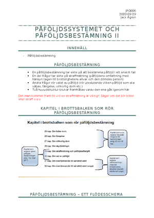 Straffrätt PM - Ett exempel på hur ett PM i kursen straffrätt kan se ut ...