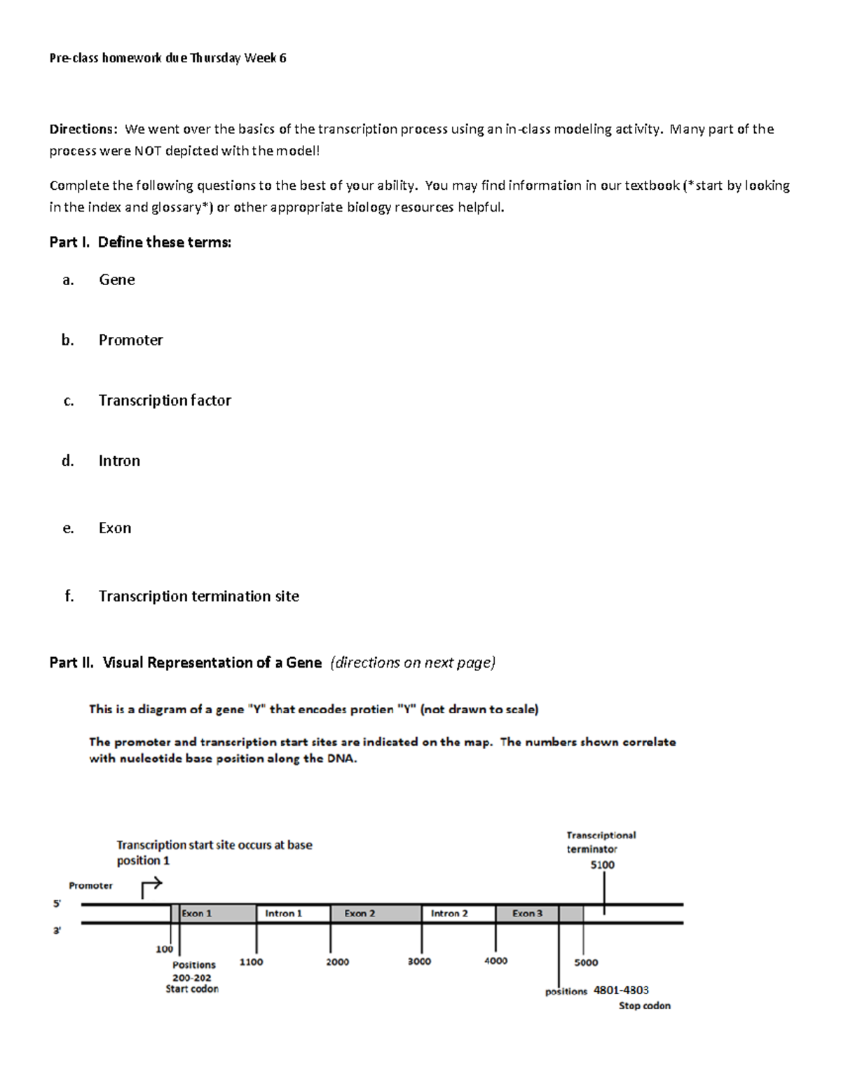 Pre-class homework due Thursday Week 6 201 6 - Pre-class homework due ...