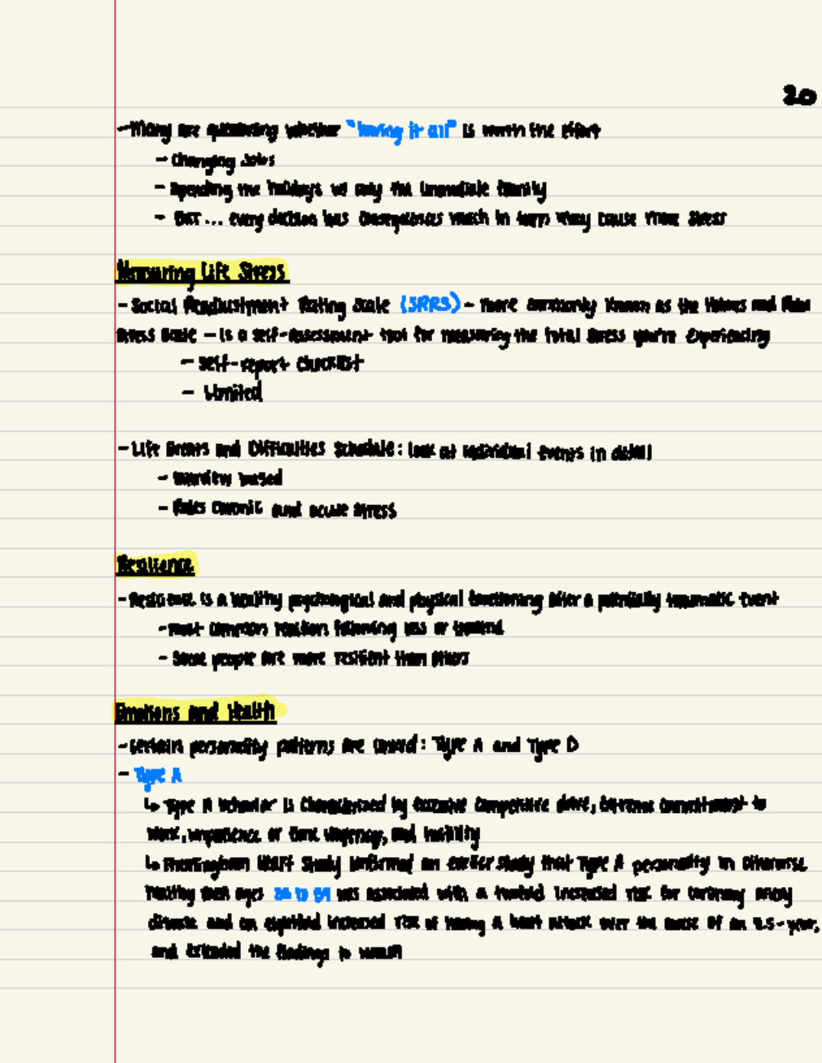 Abnormal Psych Writing page 20 - 20 - Many are questioning whether ...