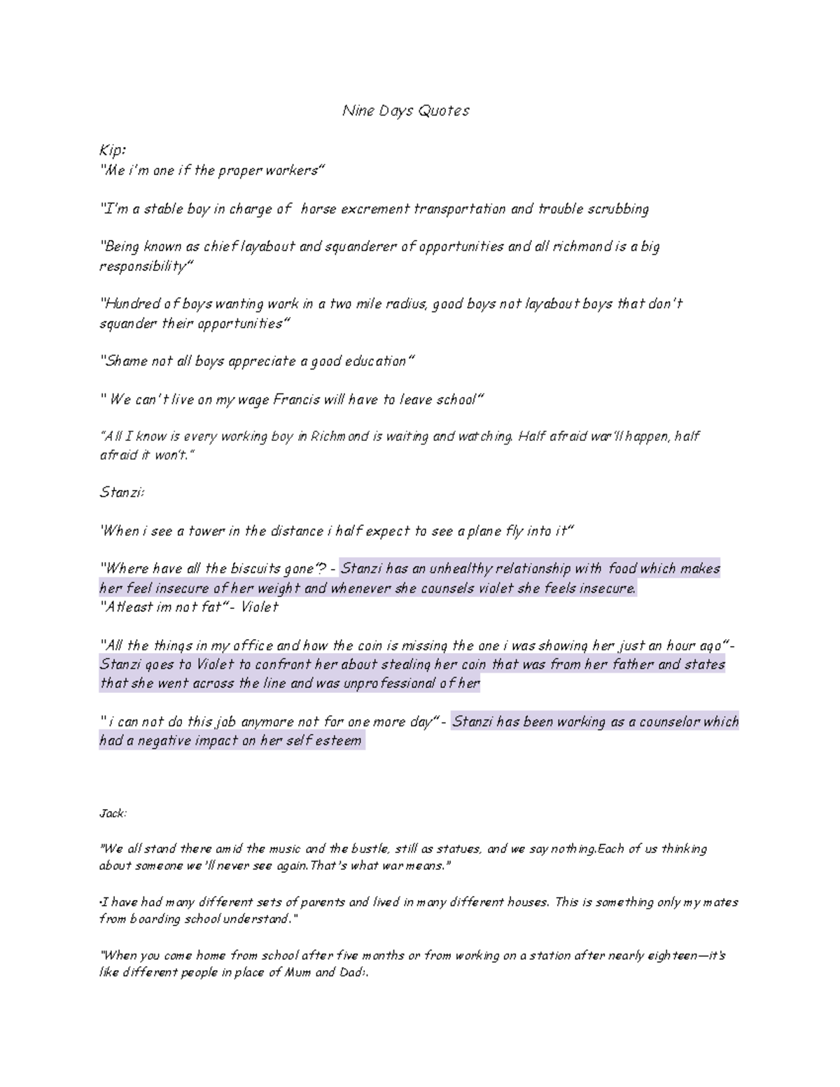 Nine Days Quotes - Nine days - Nine Days Quotes Kip: “Me i'm one if the ...