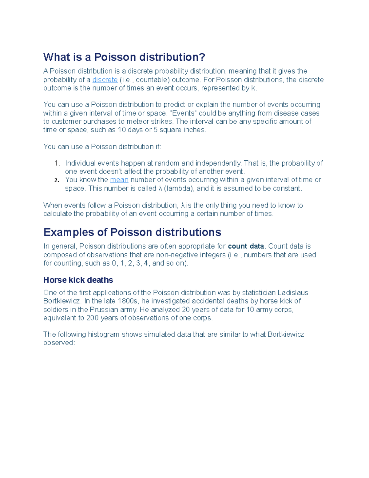 Poison distribution - risk an uncertainity - What is a Poisson ...