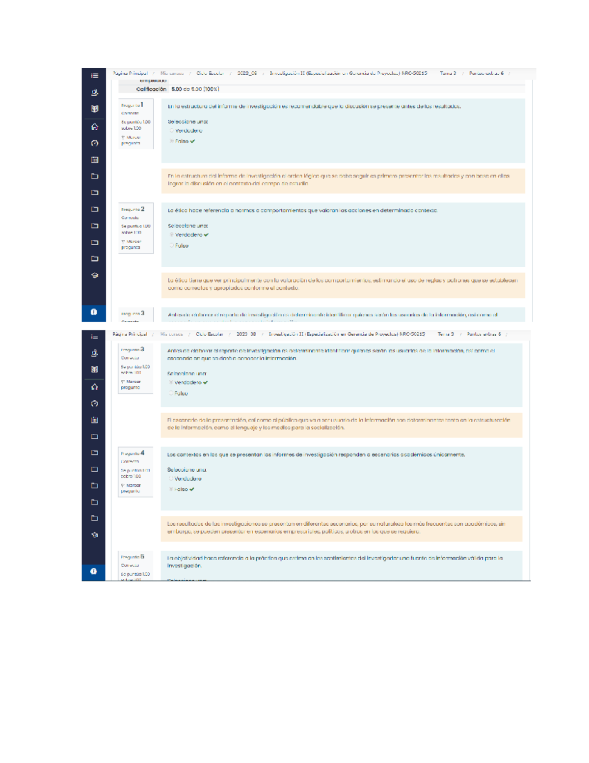 Puntos extra sem6 - Investigacion II - Studocu