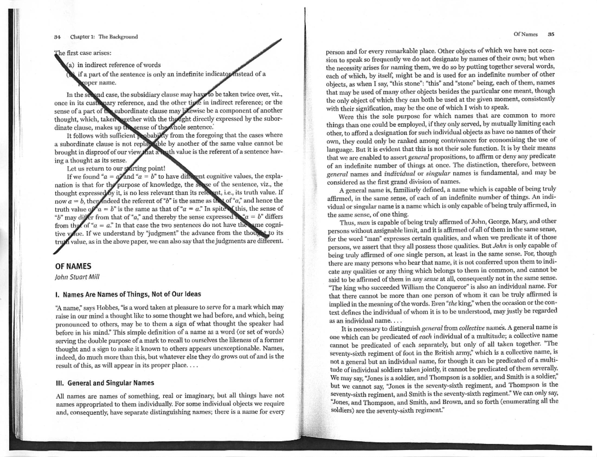 Mill - Of Names - philosophy of language - Modern Western Philosophy ...
