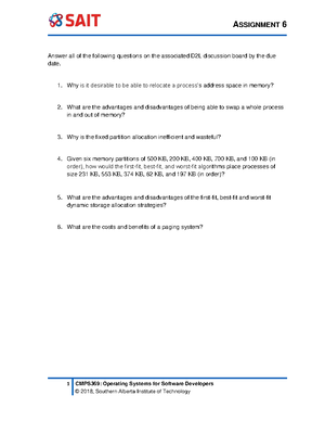 Lab 4 Process Management Lab Process Management Labs Must Be