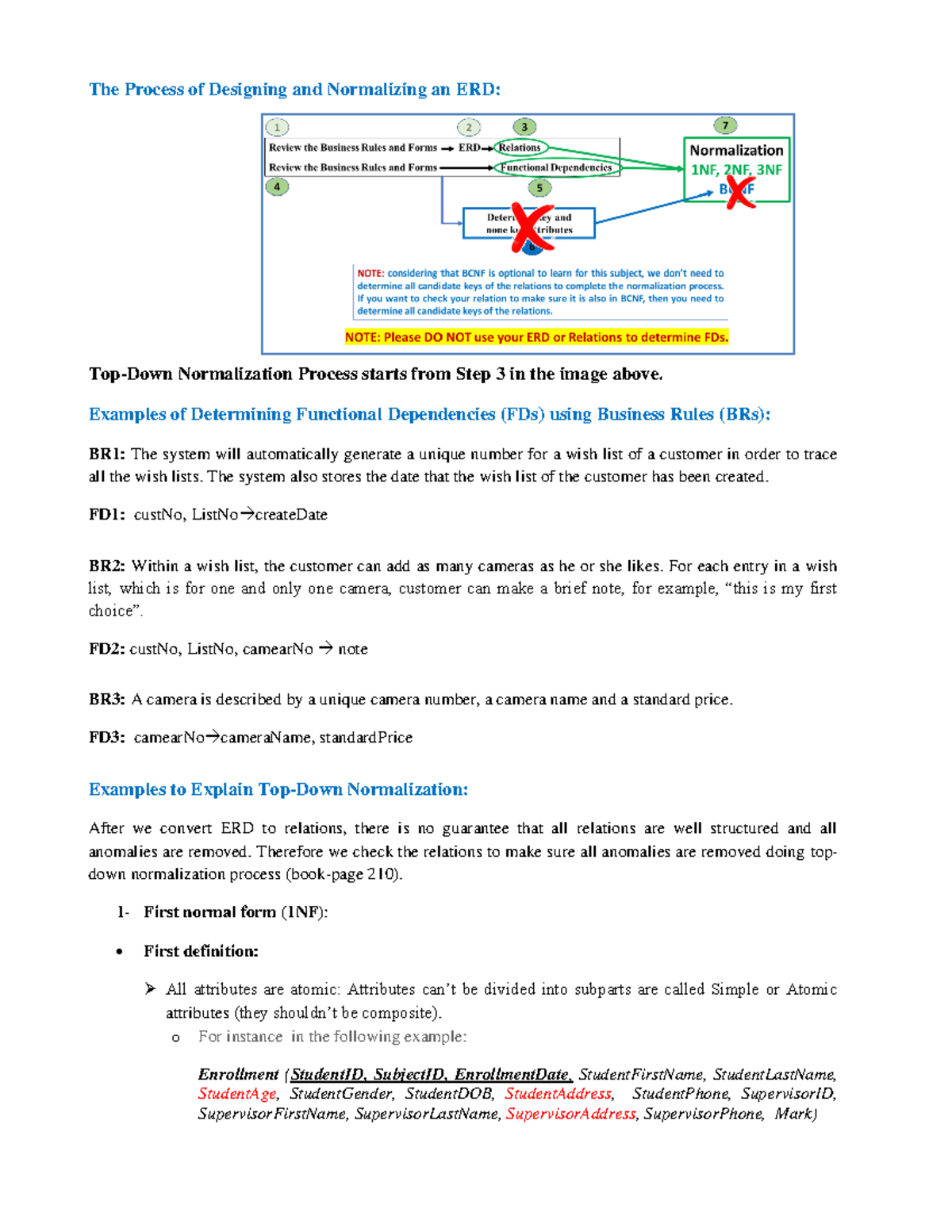 Normalization Step By Step A2020 Warning Tt Undefined Function