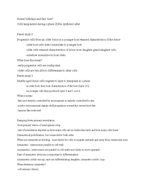 Jan 18 cogs 165 - lecture - COGS 165 1/18/ Highest resolution: most ...