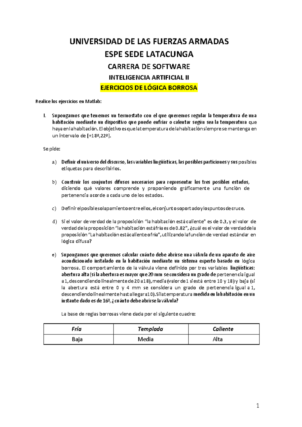 Ejercicios Fuzzy Logic Warning Tt Undefined Function 32 Warning Tt Undefined Function 32