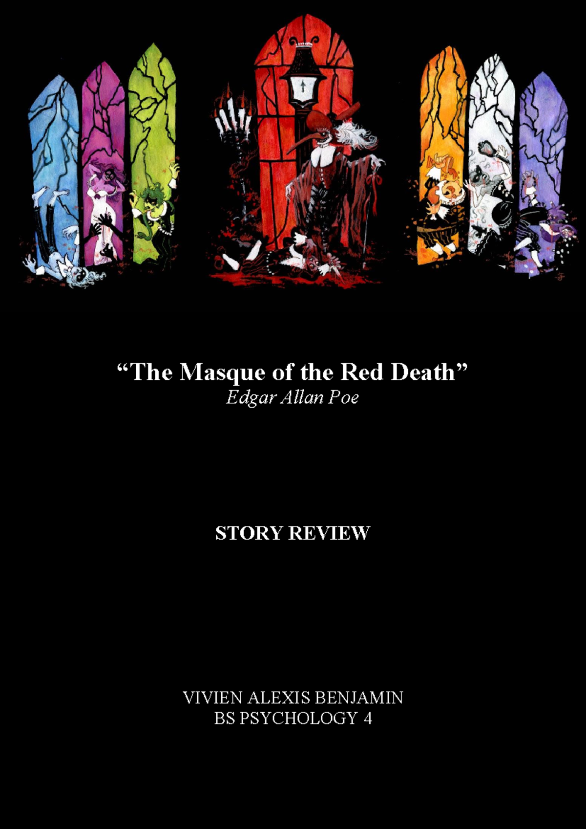 Benjamin - Story Review LIT2N - “The Masque of the Red Death” Edgar ...