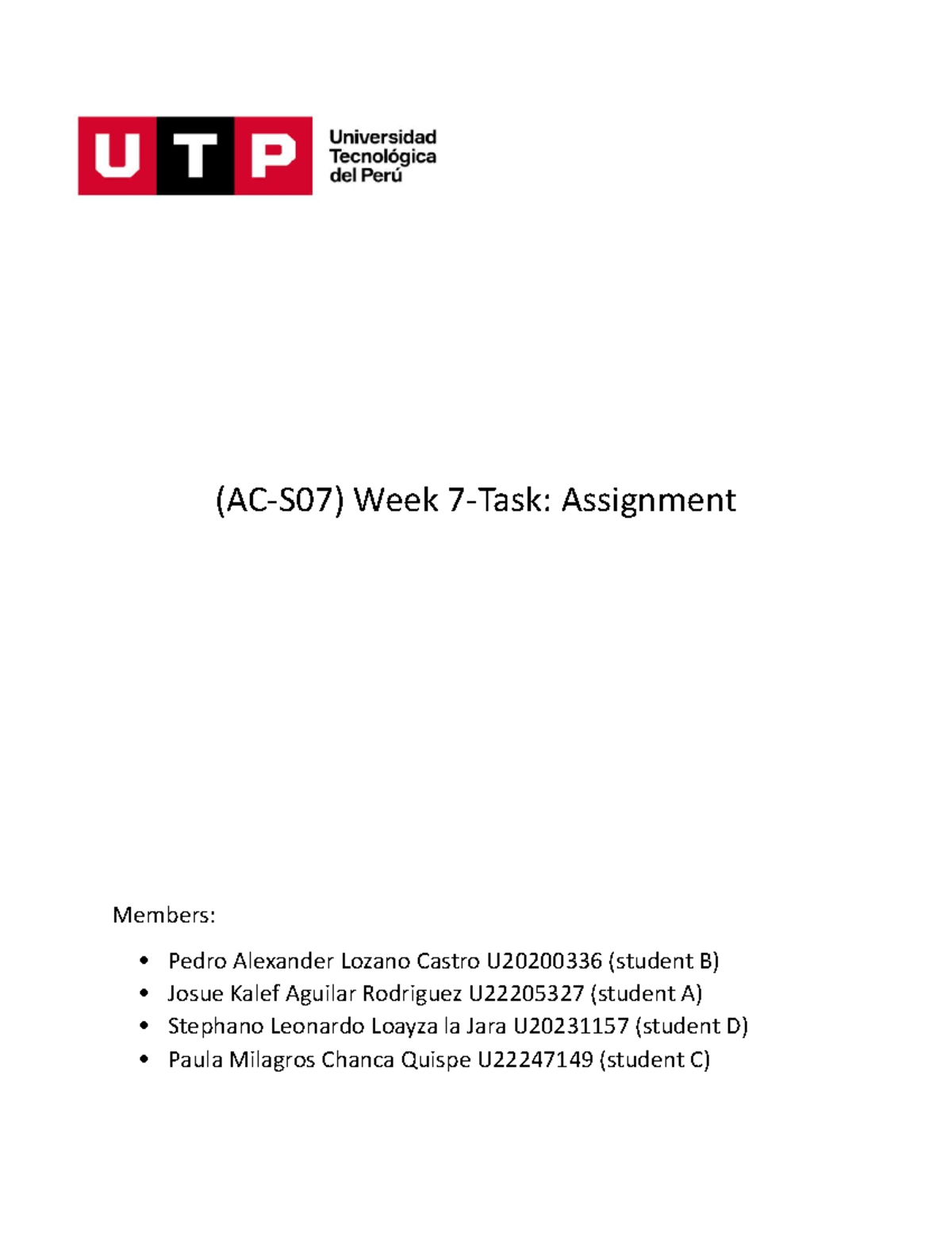 (AC-S07) Week 7 Task Assignment Where is the hospital word 1 - (AC-S07) Week 7-Task: Assignment ...