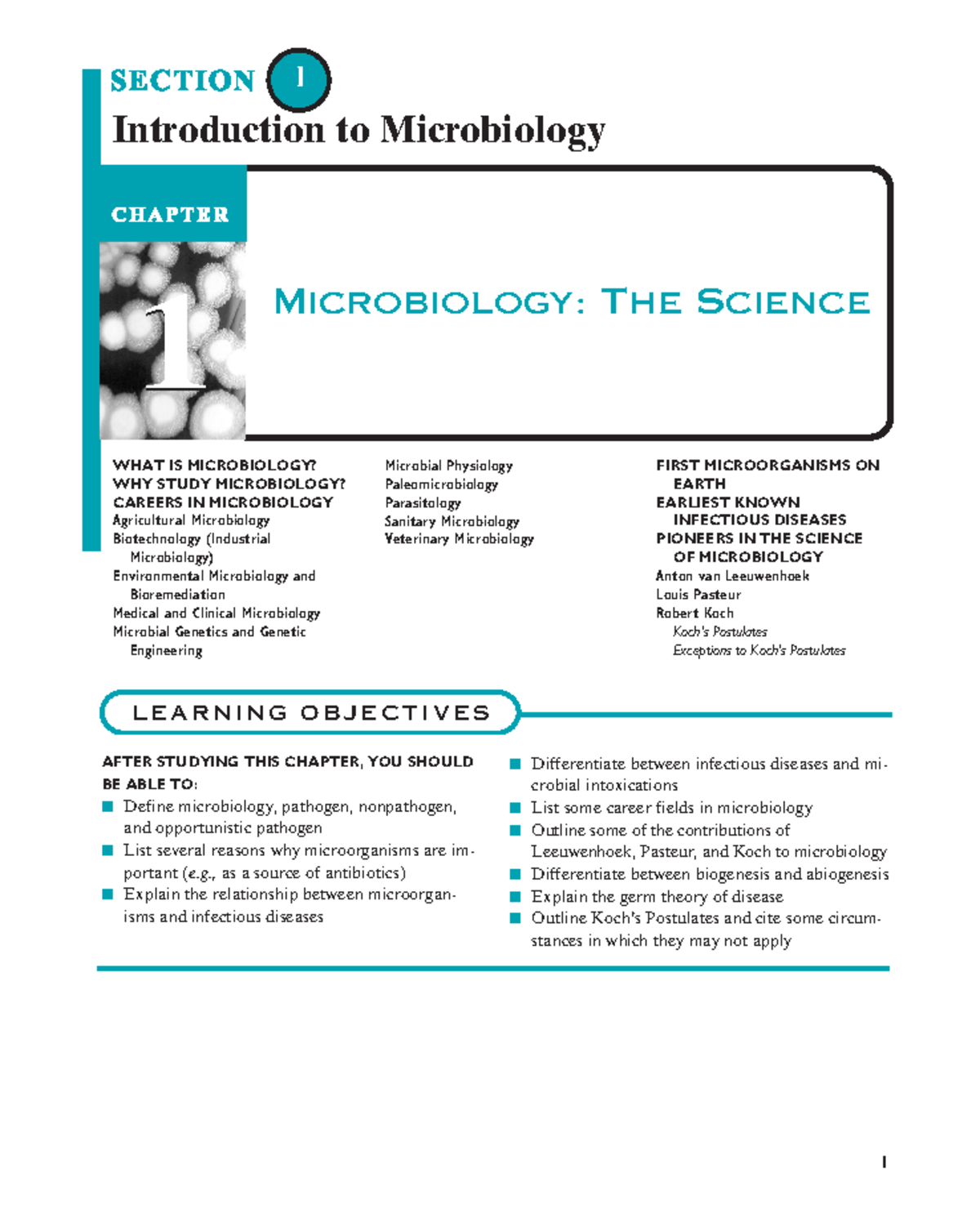 1 - micropara - 1 WHAT IS MICROBIOLOGY? WHY STUDY MICROBIOLOGY? CAREERS ...