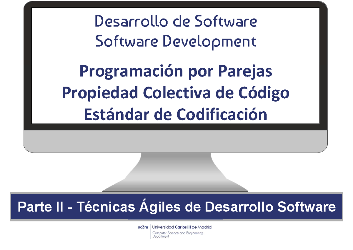 02 programacion en parejas - Principios de Desarrollo de Software ...