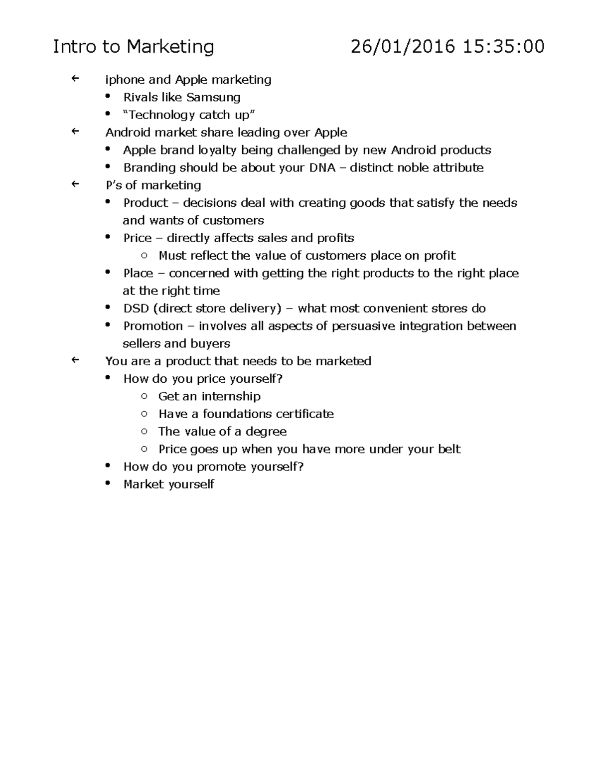 Summary Lecture Exam 1 Lecture Notes Tutorial Work Chapter Quizzes Powerpoint Answers