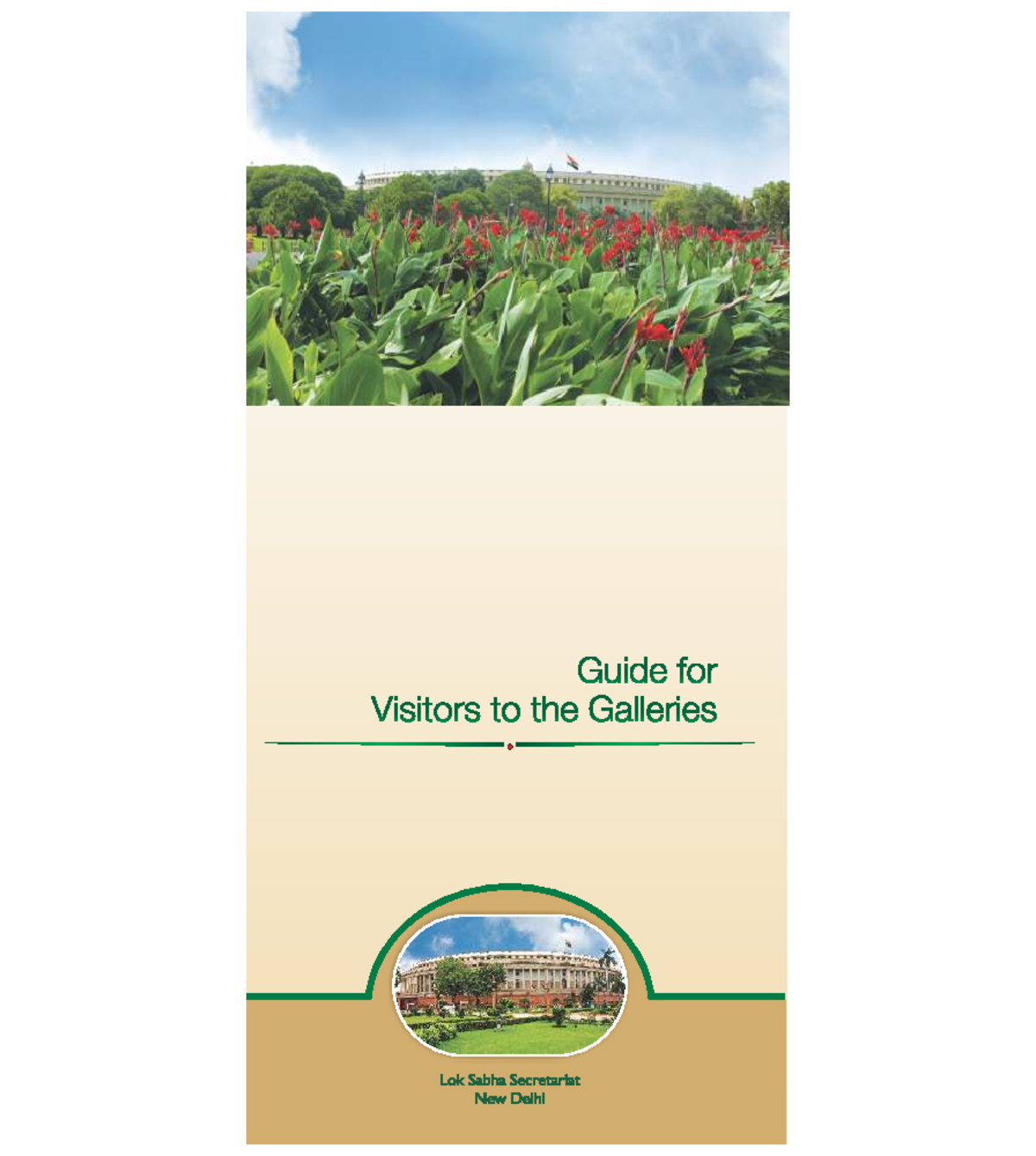 Guide for visitors to the Galleries - (560 feet) in diameter and 536 ...