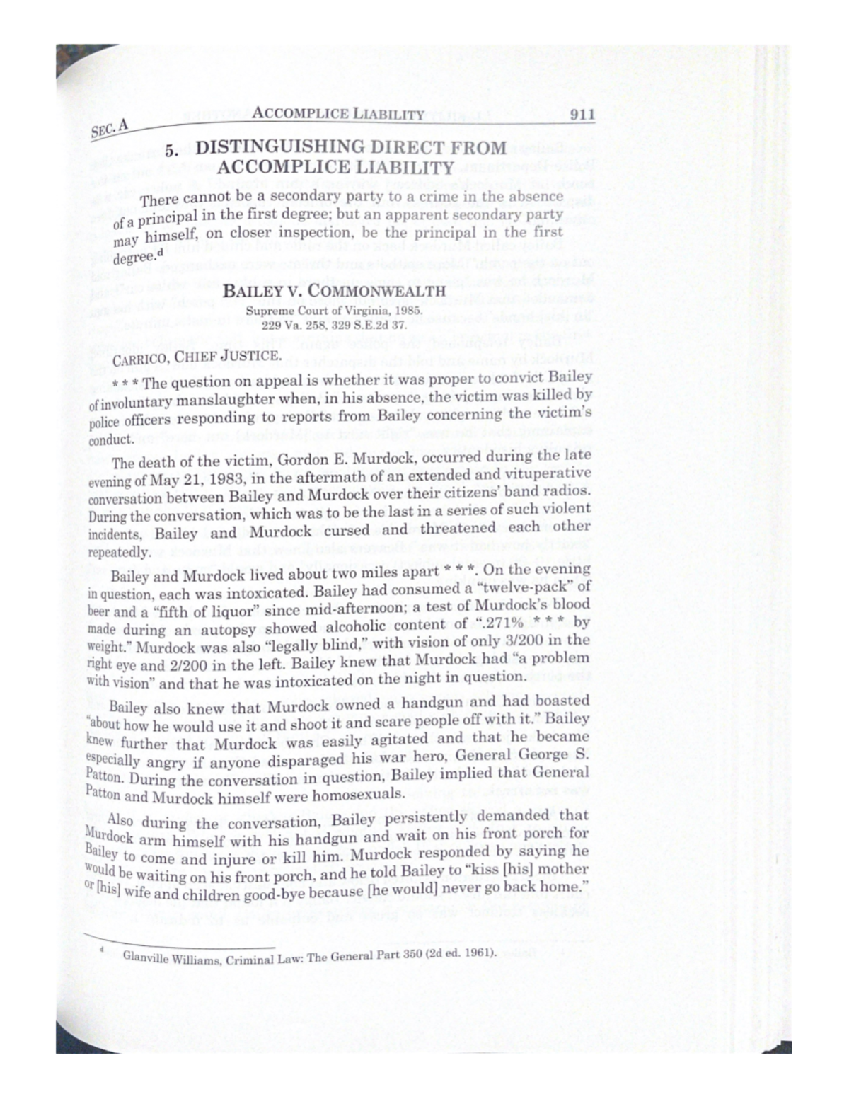 Accomplice Liability 3:28 - CJ 4365 - StuDocu