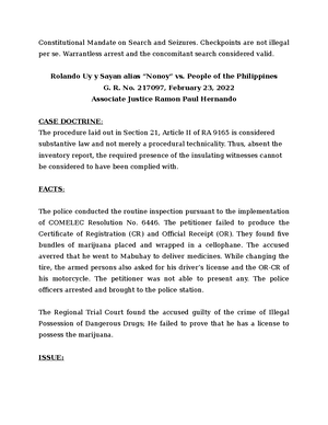 82137878 Case Digest Stone Hill vs Diokno - Page G. No. L-19550 June 19 ...