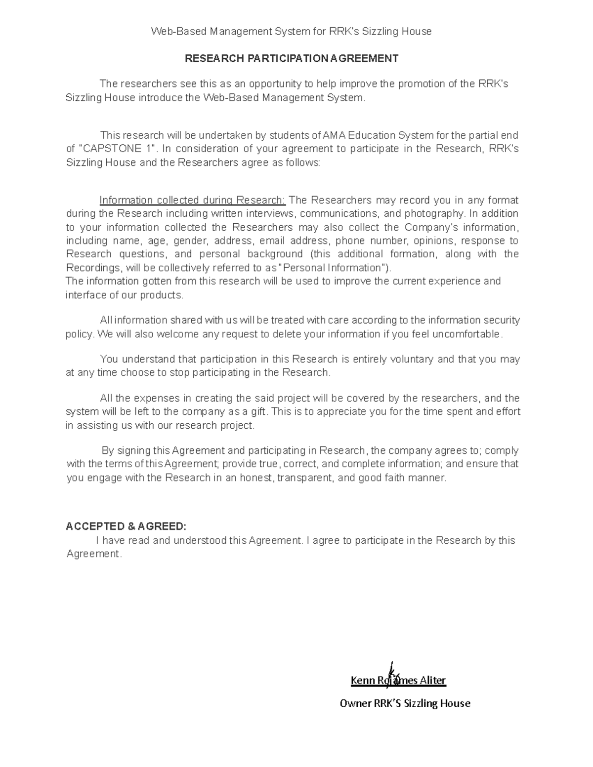 1-Agreement-Form - if need a guide to do agreement form for thesis ...