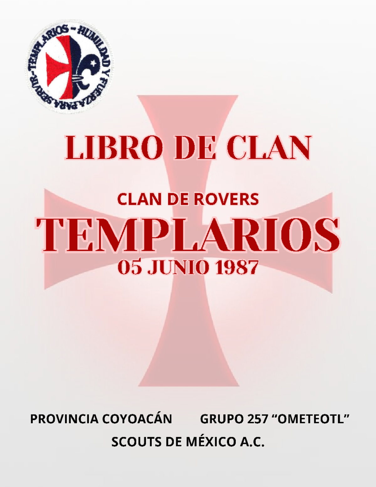 Libro DE CLAN - un brebavio de la vida de clan en los scouts - LIBRO DE ...