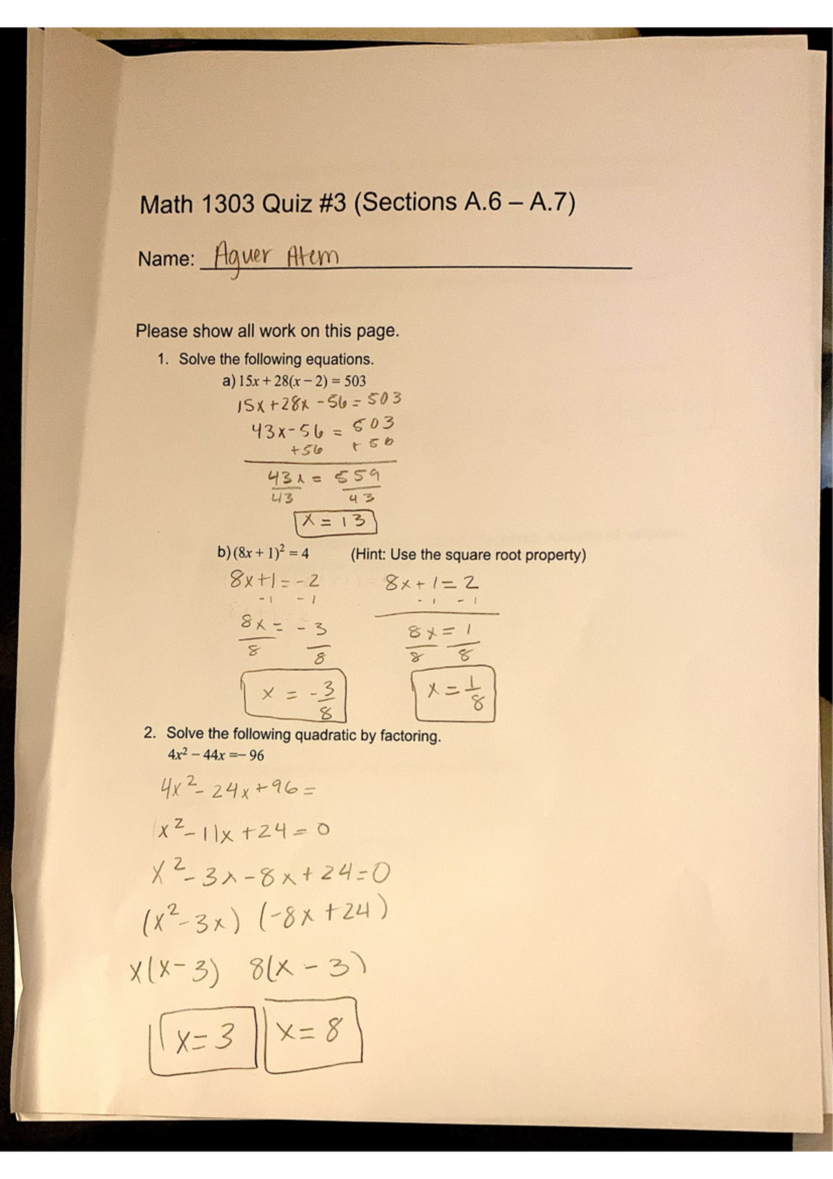 Annotated-Untitled%2010 - Math 1303 - Studocu