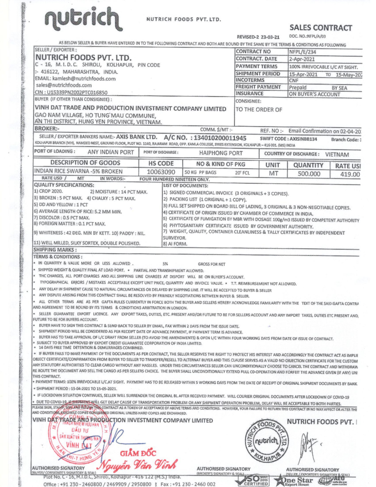 Both-signed-contract - English - Studocu