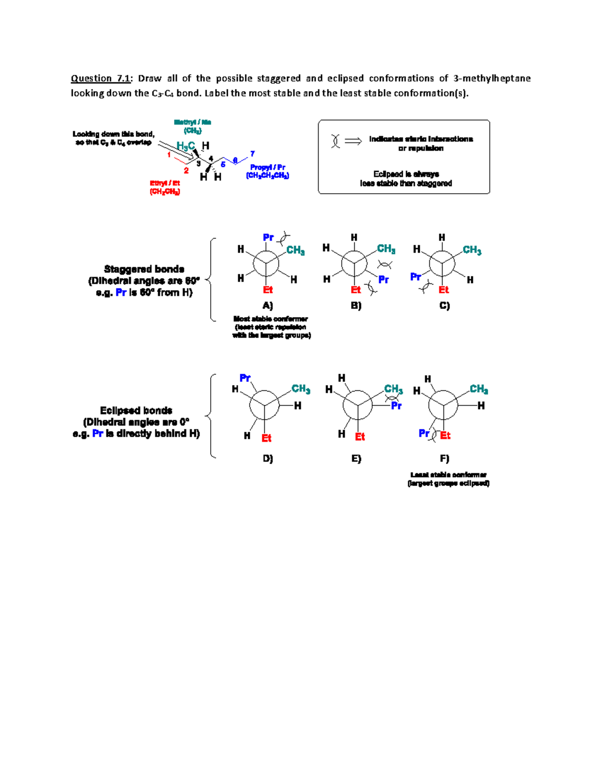 7-Stereochemistry Solutions (Organic Chemistry Year 2 Basic ...