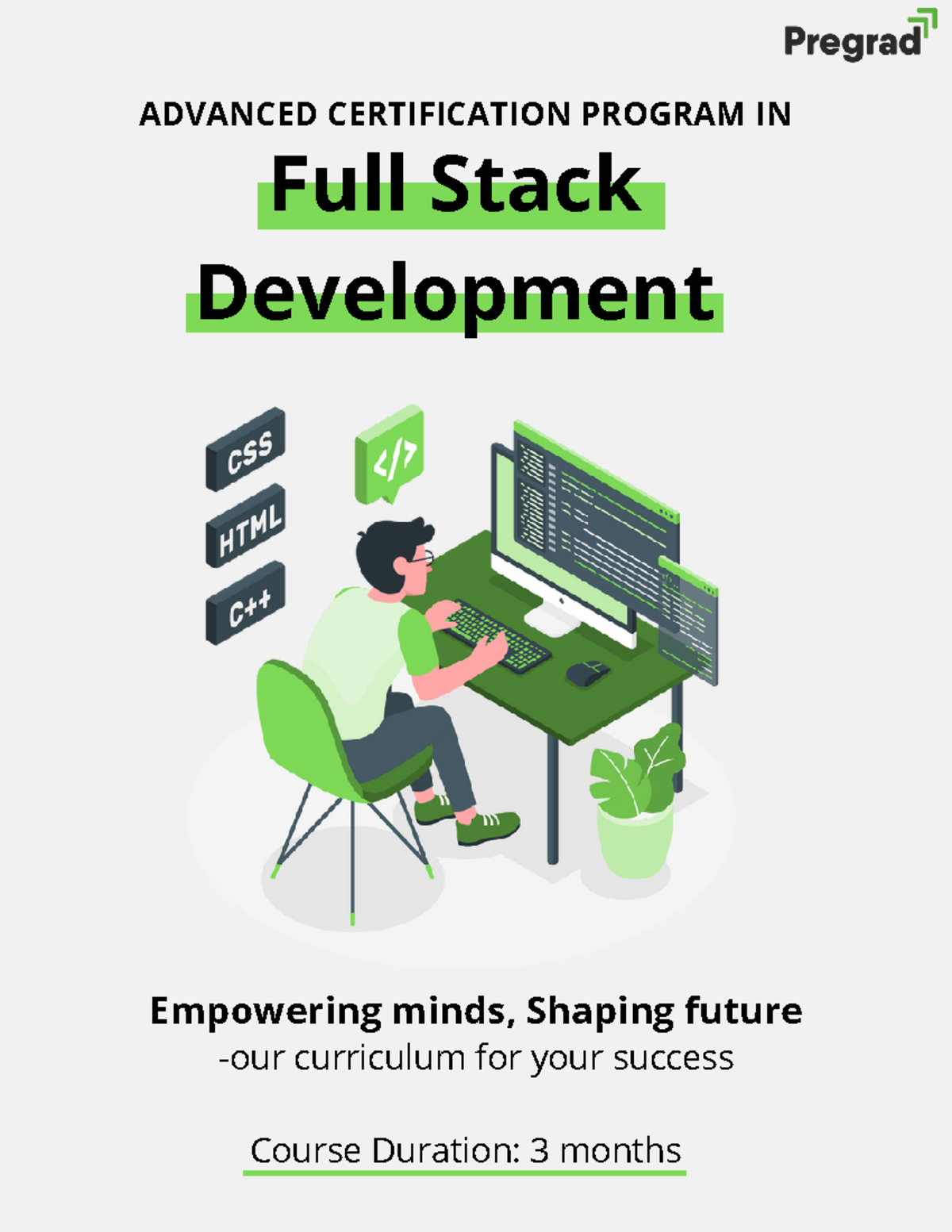 Full Stack Development Curriculum - ADVANCED CERTIFICATION PROGRAM IN ...