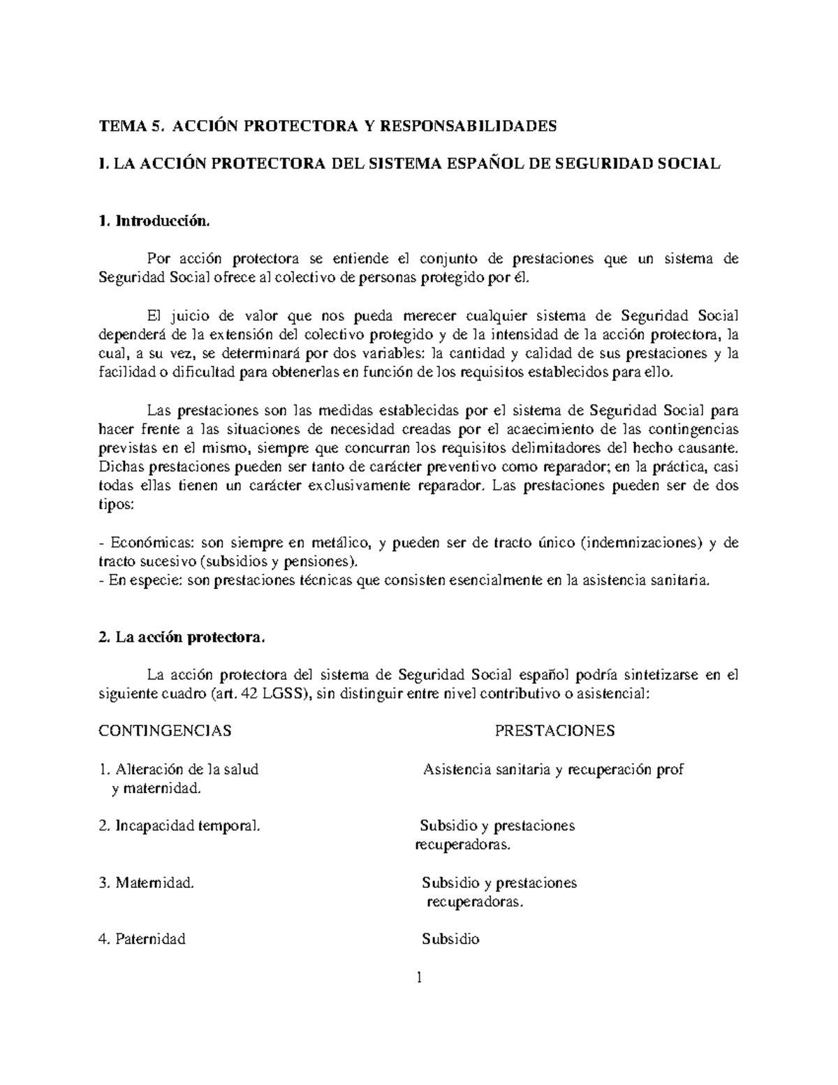 TEMA 5 - Apuntes Tema 5 - TEMA 5. ACCIÓN PROTECTORA Y RESPONSABILIDADES ...