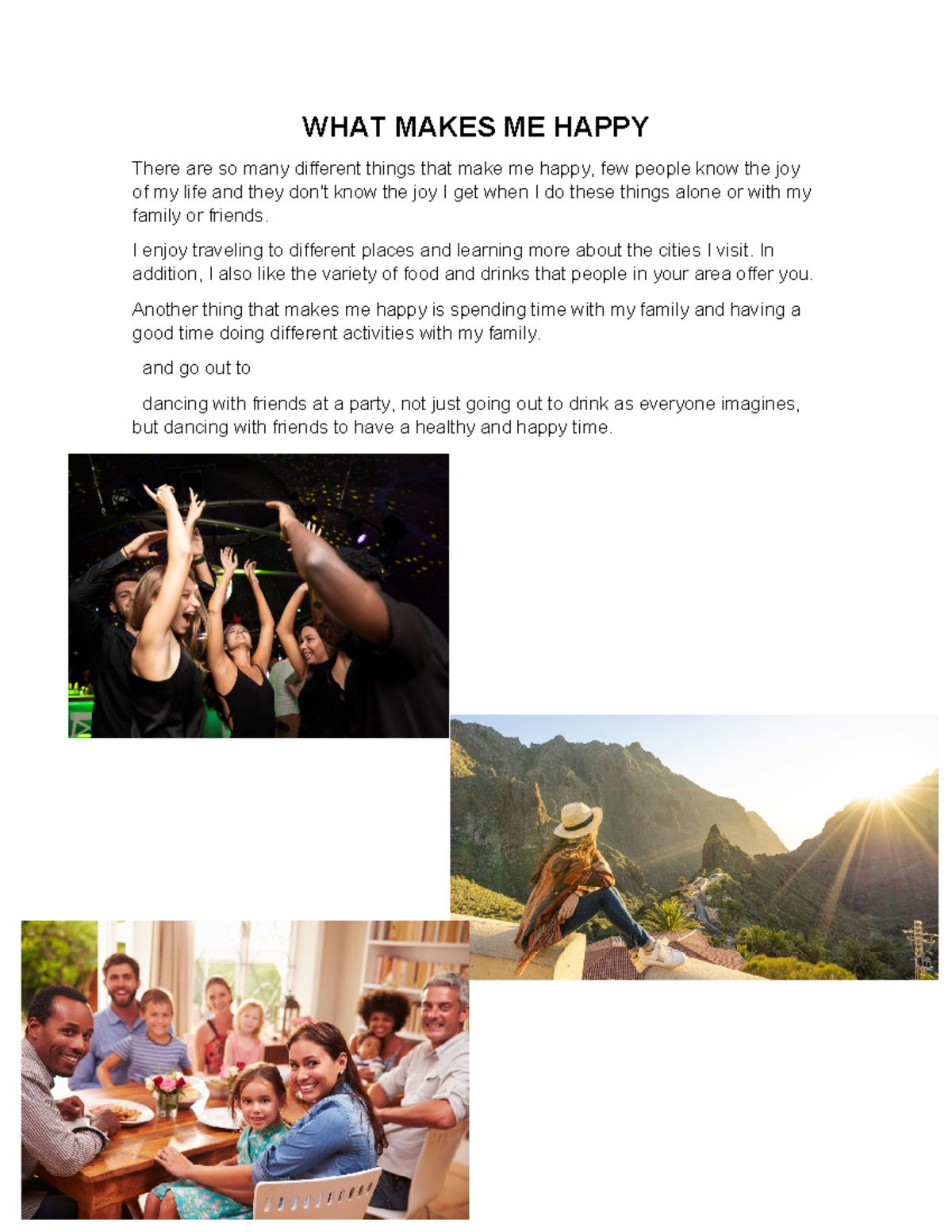 WHAT Makes ME Happy - afecto - WHAT MAKES ME HAPPY There are so many ...