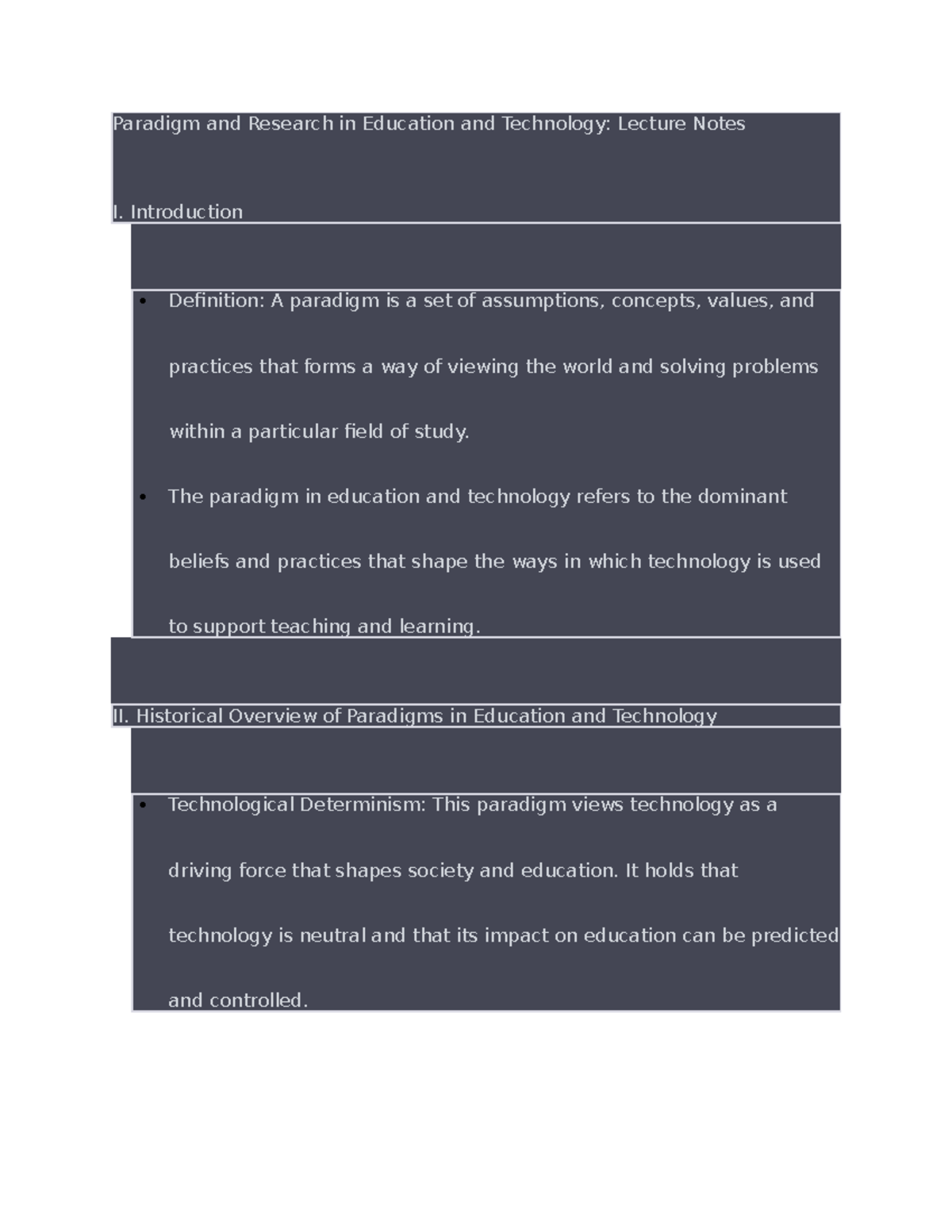 Paradigm and Research in Education and Technology - Introduction ...