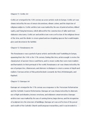 European Art History (17) - European art history is a vast and diverse ...