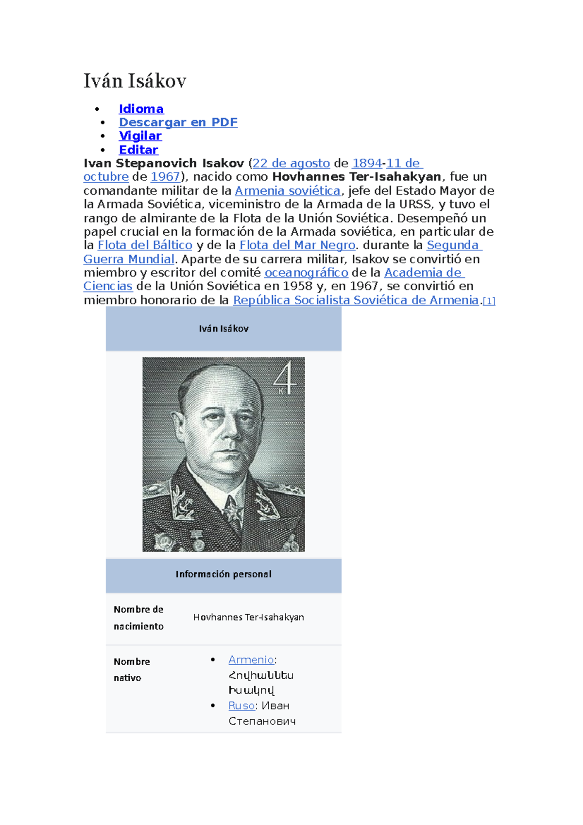 Iván Isákov el conquistador de Continentes Y mundos, Gran Marinero ...